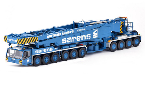 Gottwald AK 680-3 Mobile Crane - Sarens | DiecastMatt
