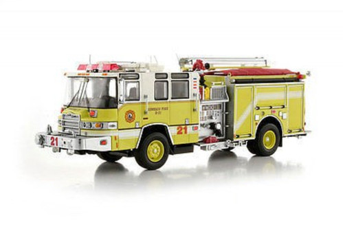 Pierce Quantum Pumper Fire Engine - Henrico #21 | DiecastMatt