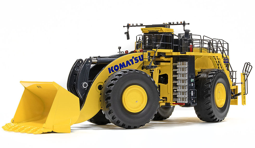 Komatsu WE1850 Wheel Loader | DiecastMatt