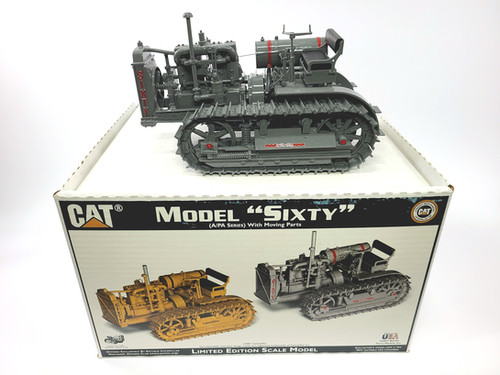 Caterpillar Model Sixty Crawler Tractor - Gray | DiecastMatt