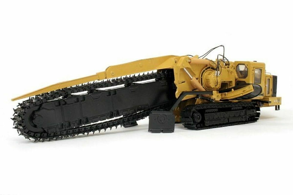 Vermeer T1255 Commander 3 with Trencher | DiecastMatt