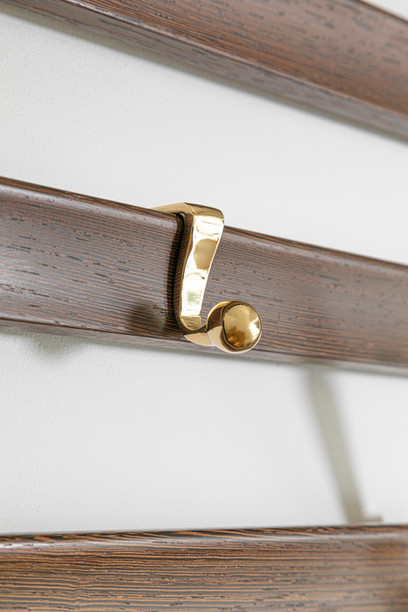 Large Slatted Coat Racks