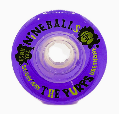 Sector 9 Nineballs 65mm 78a Clear Purple Longboard Wheels | Insanity ...