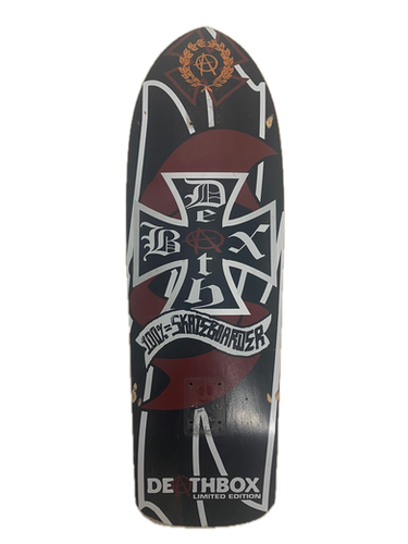 Deathbox 100% Skateboarder Limited Edition 9.50in Used Shaped Deck ...