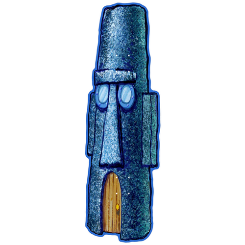 Skate Shapez Spongebob Squidward's House Shaped Skateboard Deck ...