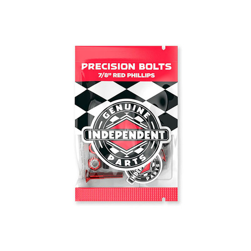 Independent .78in Black/Red Phillips Hardware | Insanity Boardshop