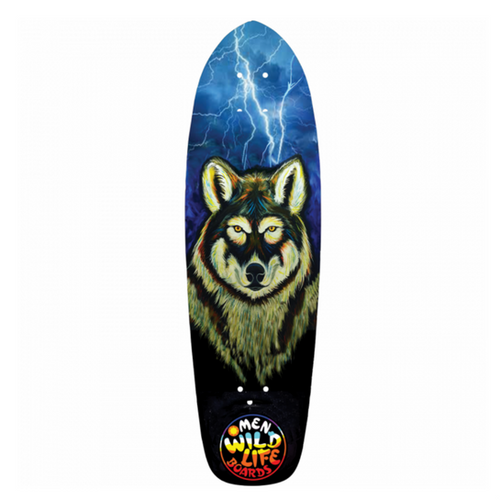 Omen Bolt Wolf Mini Cruiser Longboard Deck | Insanity Boardshop