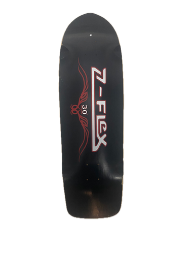 Z Flex 30th Anniversary Black/Red 9.88in Shaped Deck | Insanity Boardshop
