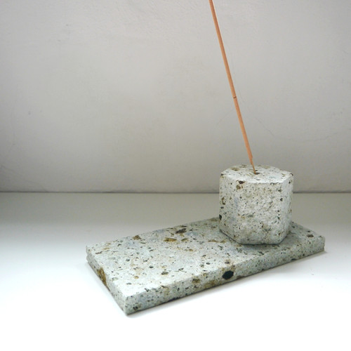 CRAFITS CRAFT Oya Stone Incense Holder -Hex- | IPPIN PROJECT