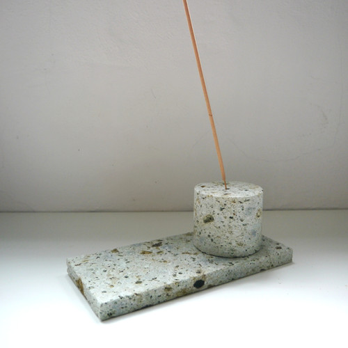 CRAFITS CRAFT Oya Stone Incense Holder -Cylinder- | IPPIN PROJECT