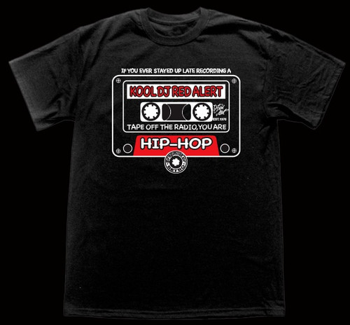 KOOL DJ RED ALERT TAPE TSHIRT | rapamania