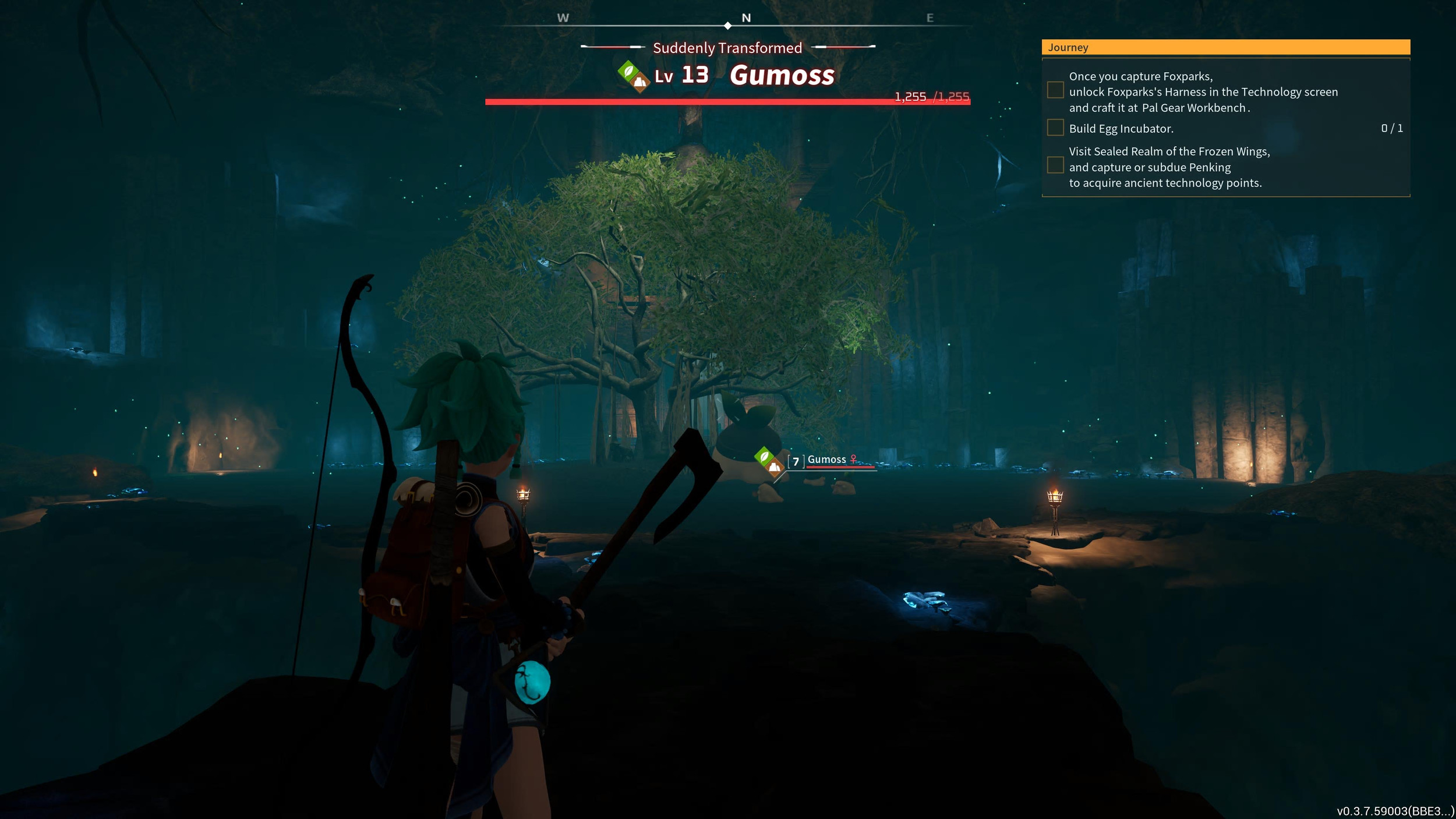 Mastering the Hillside Cavern Dungeon: Defeat Gumoss Boss in Palworld!