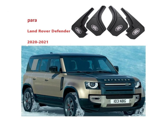 Kit Apara Barro Lameira New Defender 2020 Mudguard Mud Flap | DF PARTS