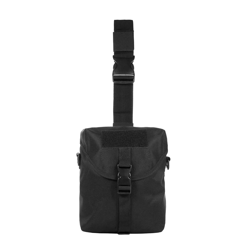 Military Gas Mask Pouch/Drop Leg Bag, Storage | Dansmotorpool