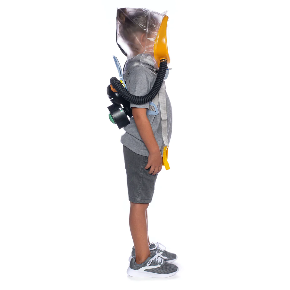 CBRN Child Escape Respirator / Infant Gas Mask with PAPR | Dansmotorpool