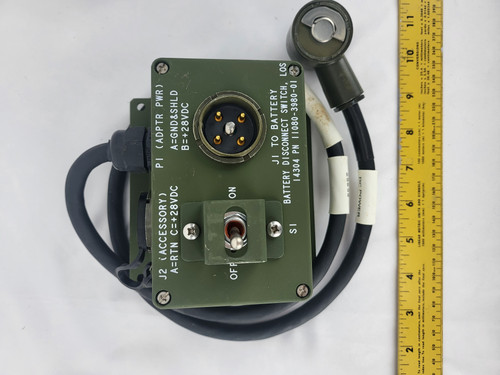 HARRIS DISCONNECT SWITCH ASSY 11080-398001 Humvee HMMWV Military ...