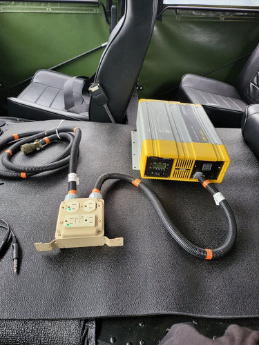 XANTREX 806-1851 PROSINE 1800/24/120 HARD WIRE INVERTER M998 Humvee ...