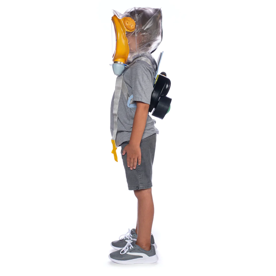 CBRN Child Escape Respirator / Infant Gas Mask with PAPR | Dansmotorpool