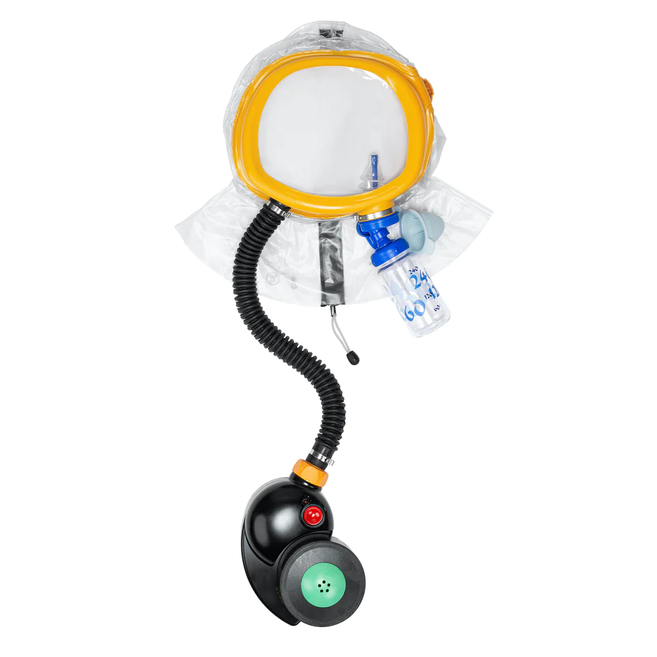 CBRN Child Escape Respirator / Infant Gas Mask with PAPR | Dansmotorpool