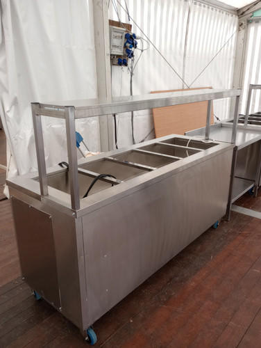 5 Well Bain Marie with Lights | Little Spoon Hire