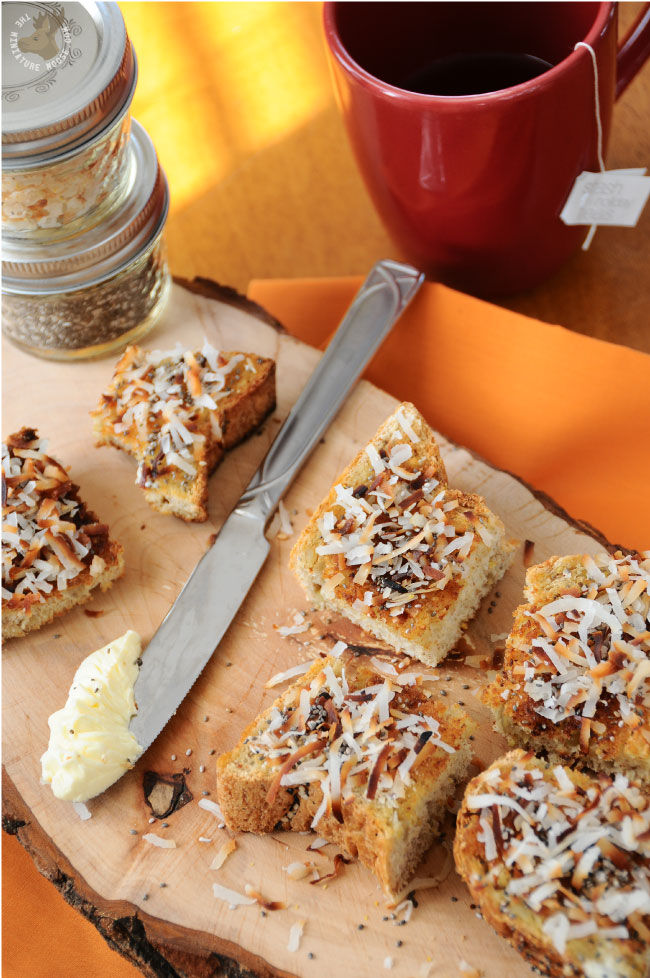 Chia & Coconut Toast