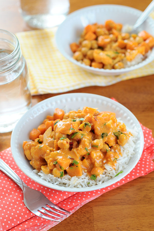 Easy Orange Curry {Vegan, Gluten-Free}