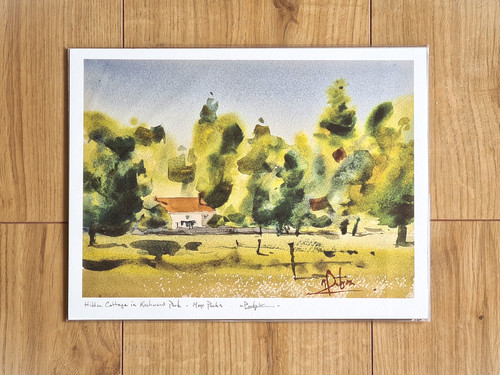 Hidden Cottage in Richmond Park, London | Maxpanksart