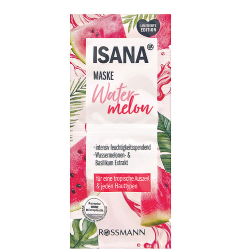 ISANA Isana Watermelon Maske 2x8ml | Rossmann & Lala
