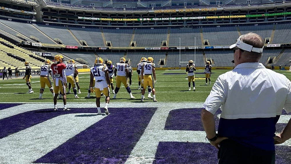 LSU SPRING GAME 2023 DEEPER EXAMINATION