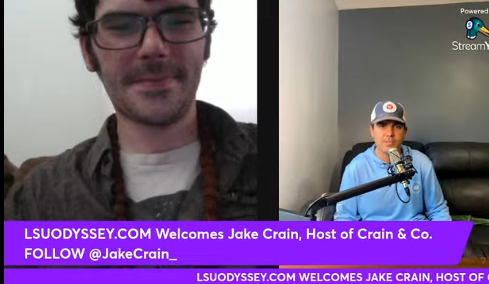 LSU ODYSSEY JOINED BY JAKE CRAIN, HOST OF CRAIN AND CO
