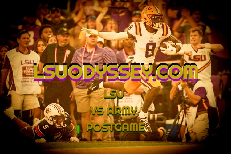 LSU vs ARMY POSTGAME SHOW, PRESENTED BY LSUOdyssey & BROUGHT TO YOU BY ...
