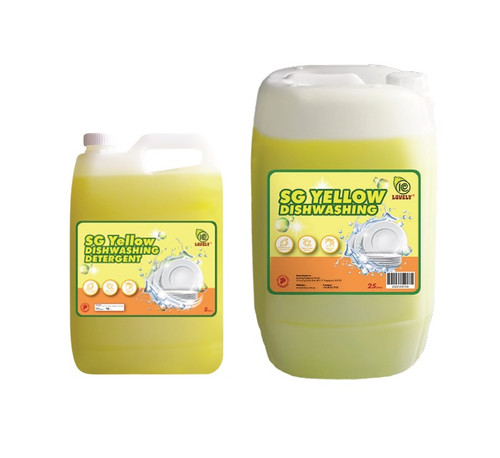 SG Yellow Dishwashing Detergent 5L/25L | Lovely