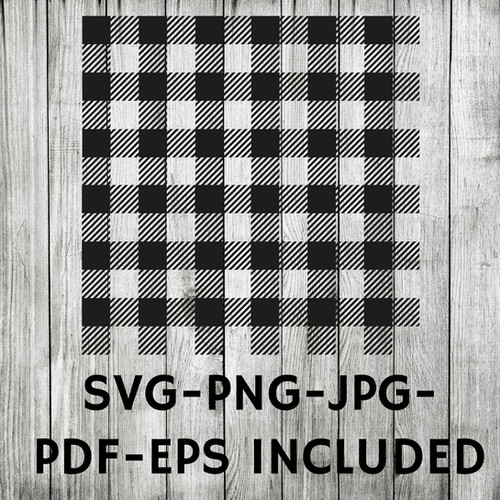buffalo plaid patterned SVG - pattern for slicing | CorinneBlackstone