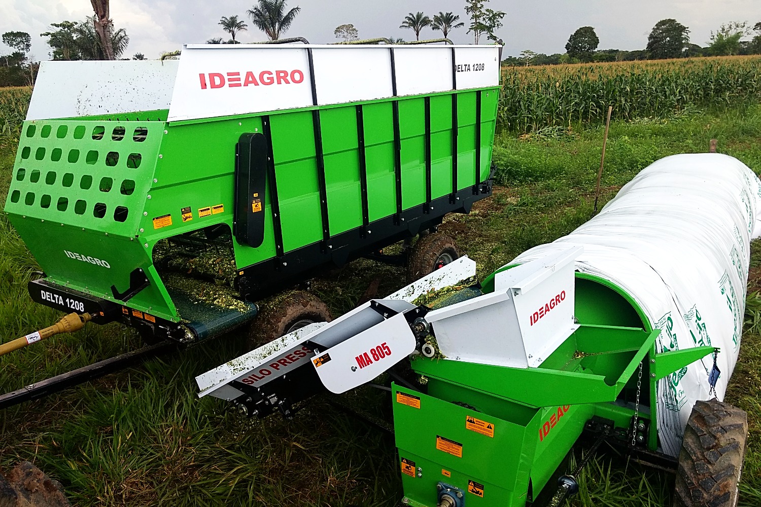 Ideagro | Remolques Forrajeros | SiloPress | Cosechadora de Forraje