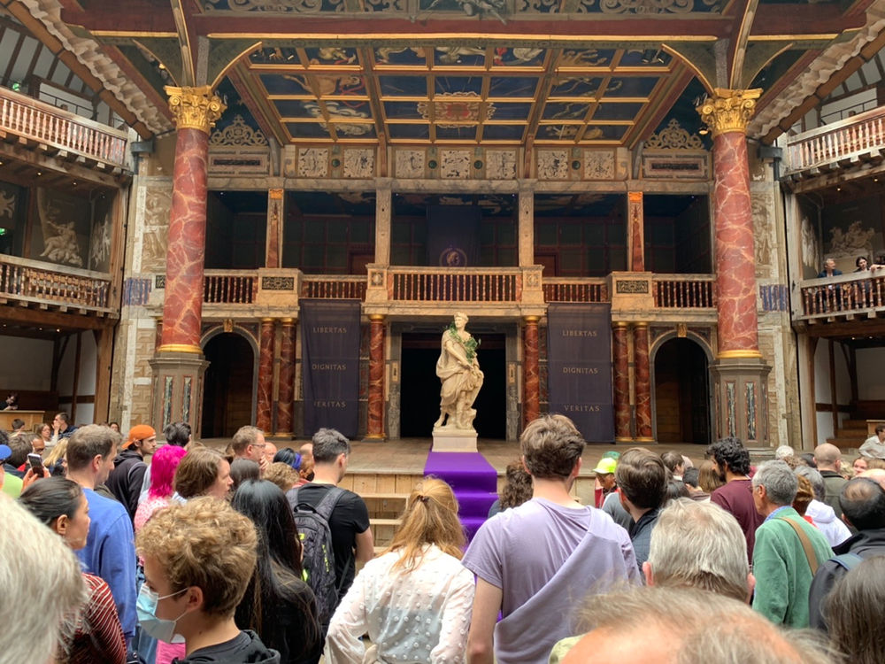 What is it like to be a groundling at Shakespeare’s Globe?