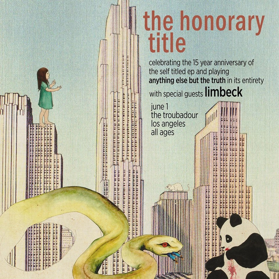 The Honorary Title Announces Anniversary Show