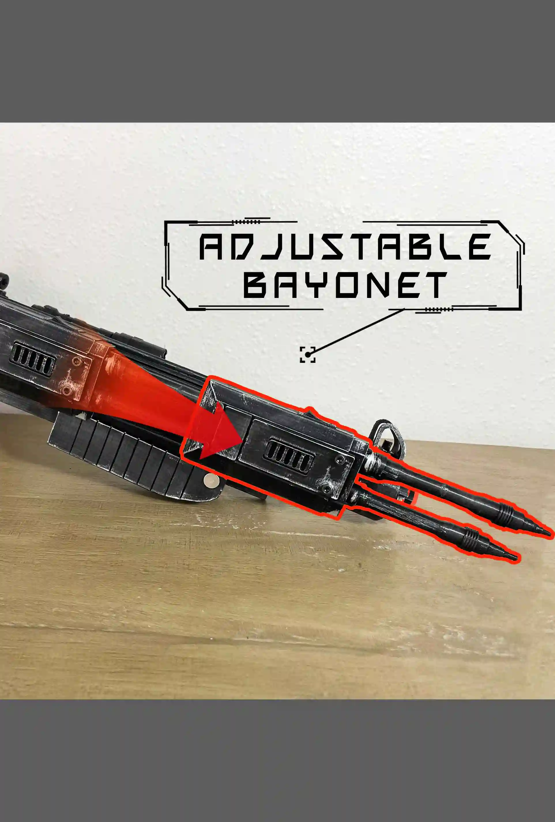 E-10 Imperial Blaster Rifle Replica | 501st Cosplay Ready