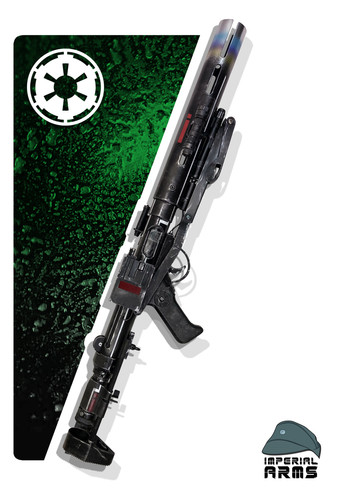Death Trooper E-11D Blaster Rifle Custom Star Wars Replica Prop ...