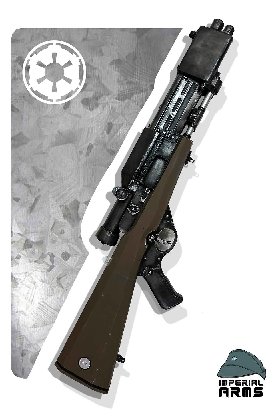 Stormtrooper Imperial TL-50 Sand Dune Tan Star Wars Heavy Repeater ...