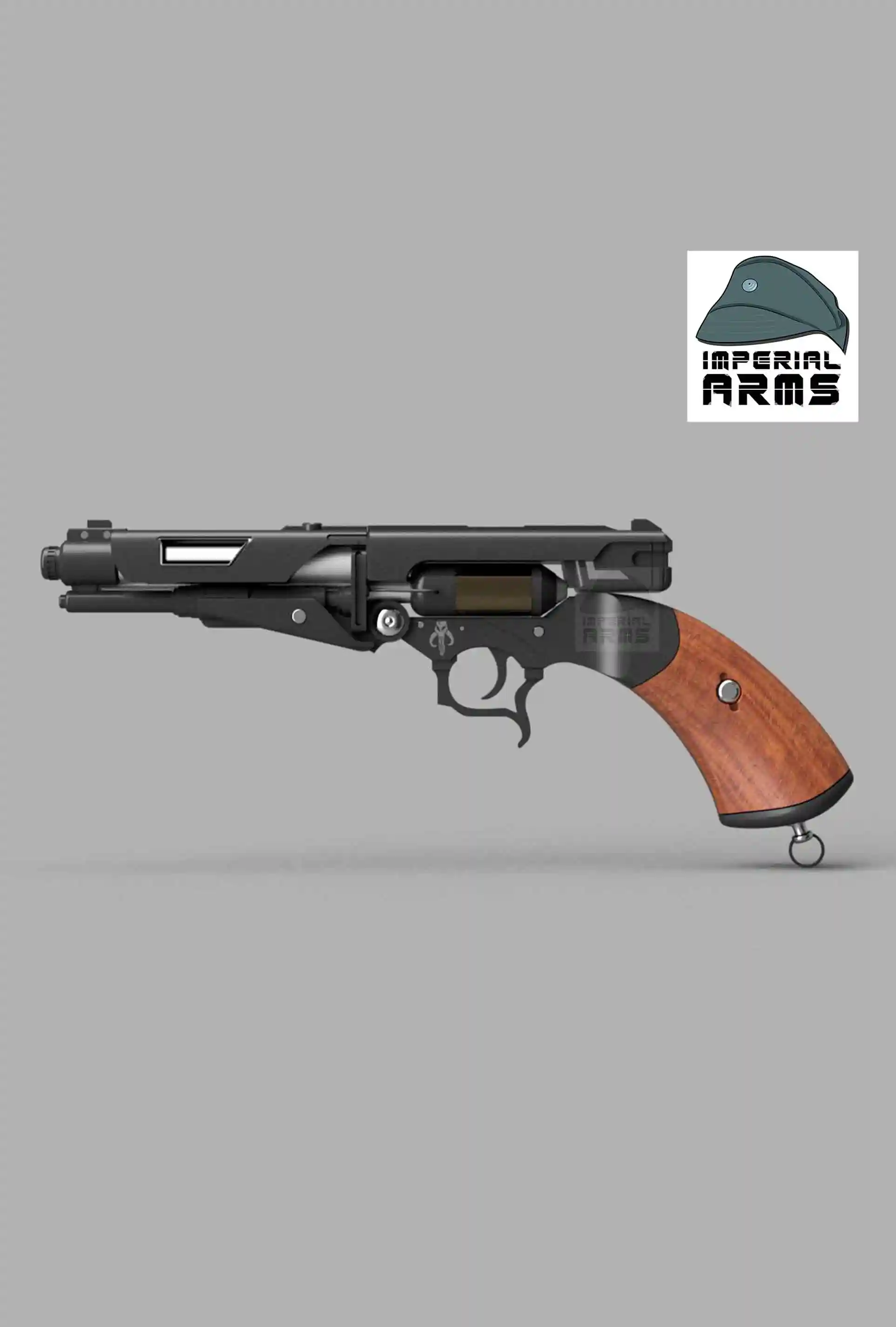 Westar 88 Mandalorian Quickdraw Blaster Replica – Star Wars Cosplay Prop