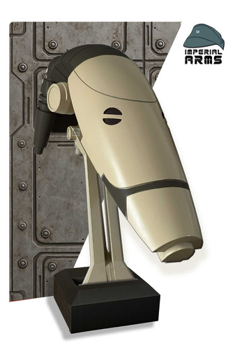 Battlefront II Jetpack Droid Head – Life-Size B1 Replica Prop ...
