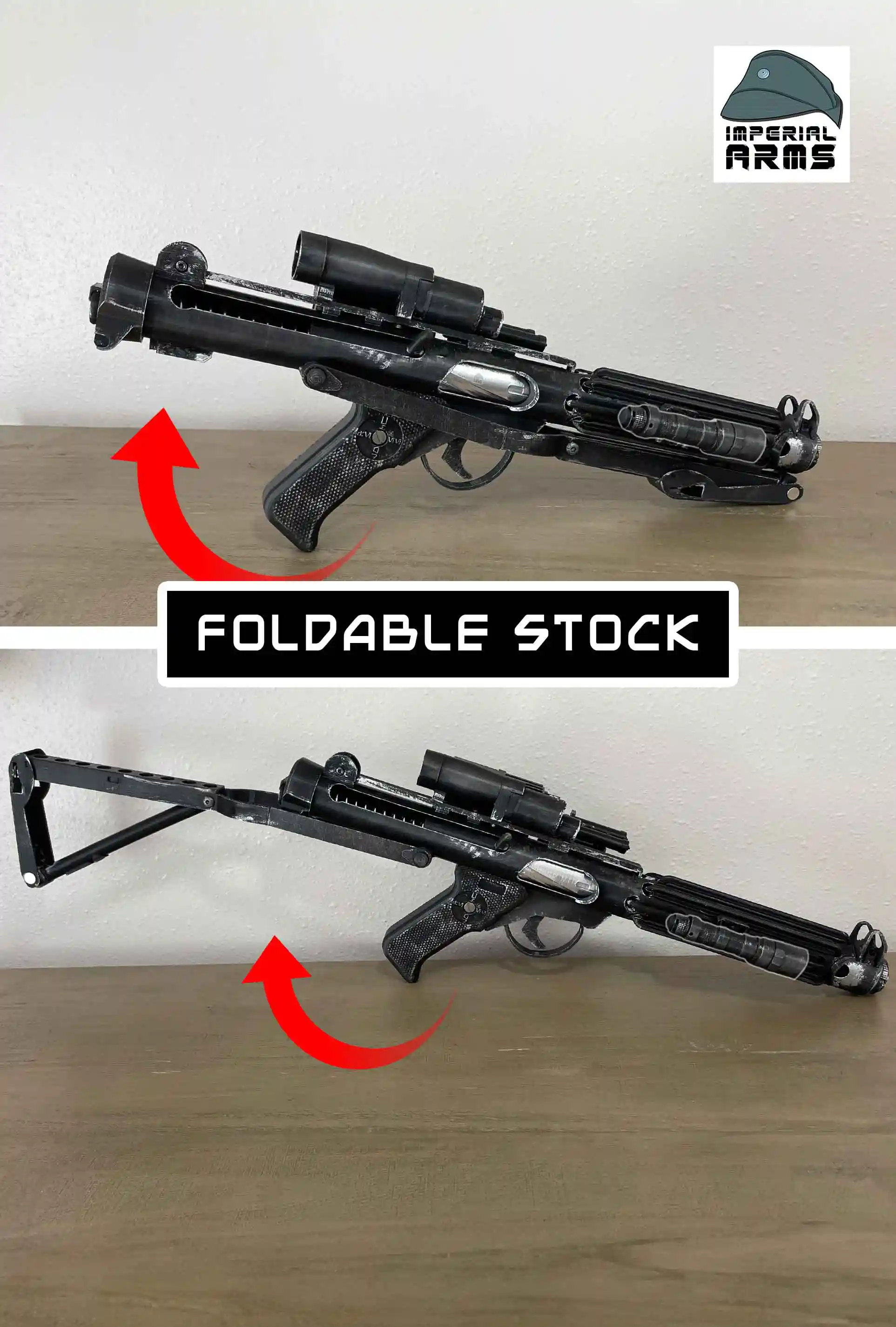 Rogue One E-11 Blaster Replica – 501st Friendly Prop