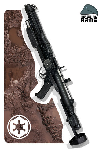 Mudtrooper Imperial E-10 Blaster Star Wars Swamp Trooper Custom Replica ...