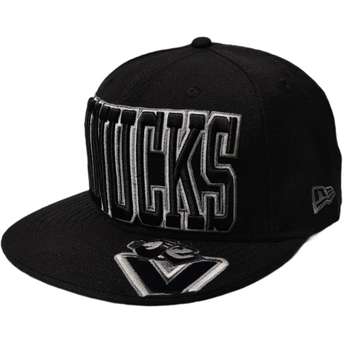 Vancouver Canucks Johny V on Brim Grey & Black New Era 59FIFTY Fitted ...
