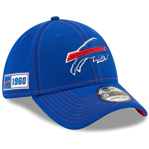 Men's Buffalo Bills New Era Royal Blue 2019 Sideline Road 39THIRTY Flex ...
