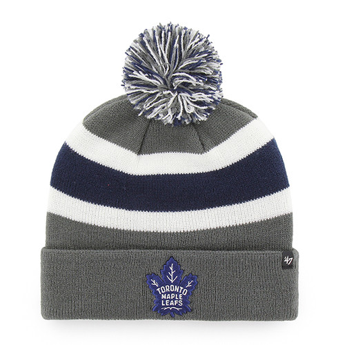 Toronto Maple Leafs ’47 Brand Charcoal Breakaway Toque / Beanie ...