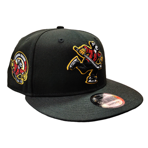Abbotsford Canucks Black Full body Johnny New Era 9FIFTY Snapback ...