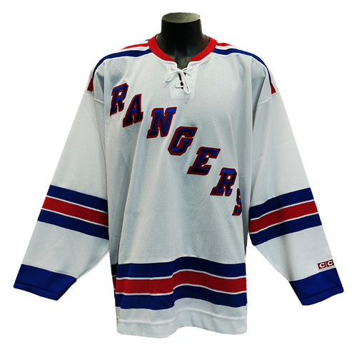 Men's New York Ranger CCM Vintage Replica White Jersey | VancitysportsShop