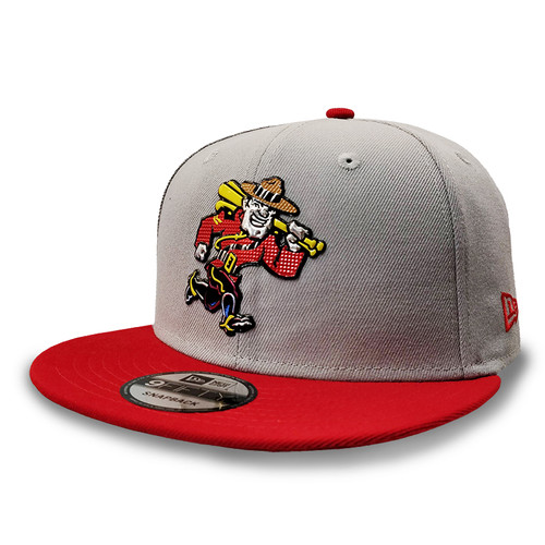 Vancouver Canadians New Era Liquid Metal Mountie Light Grey Red 9FIFTY ...