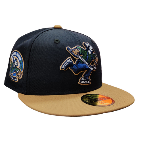Abbotsford Canucks Navy/Wheat Full body Johnny New Era 59FIFTY Fitted ...